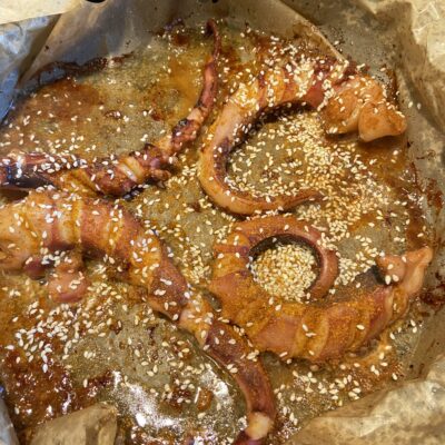Grilled Squid Tentacles – AirGO recipes by EZCuisine